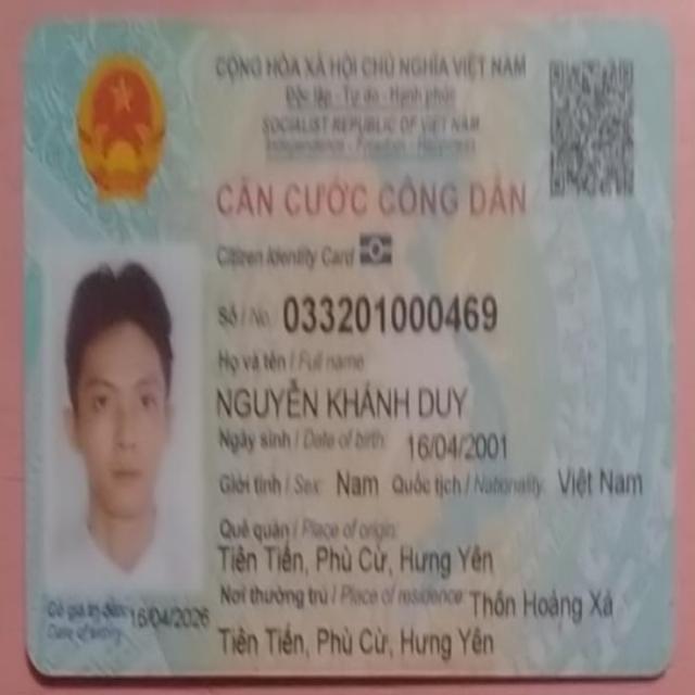 CCCD Project Object Detection Dataset by truong1109