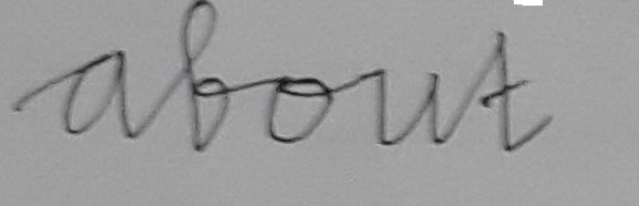 cursive handwriting Object Detection Dataset by MACHINE LEARNING ...