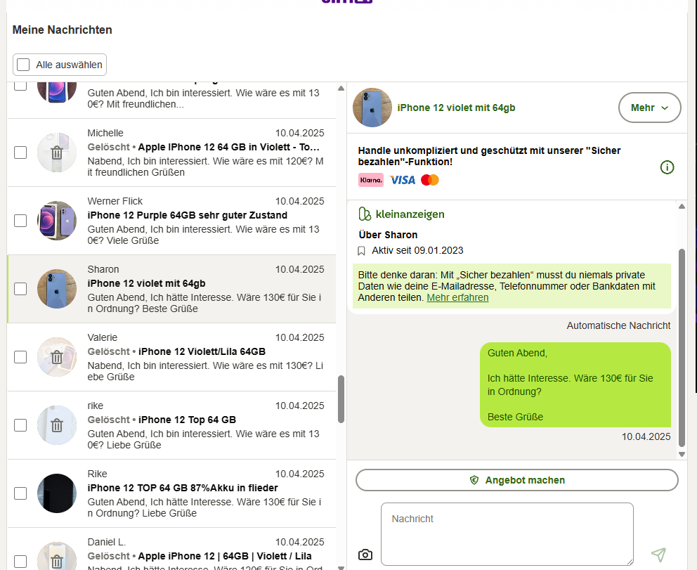 old3 Object Detection Dataset by kleinanzeigen ai