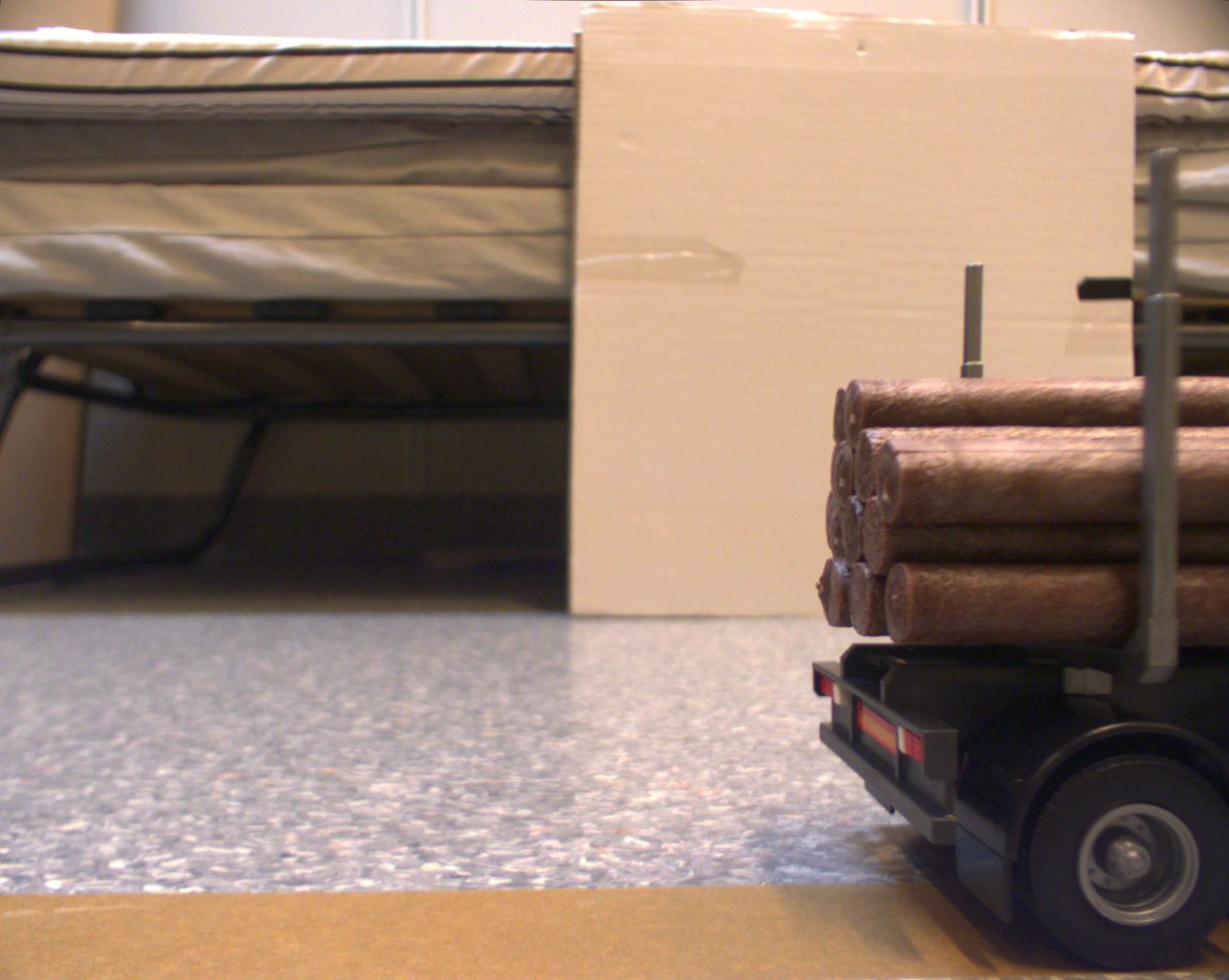 Truck Tyre and poles Instance Segmentation Dataset by Timber