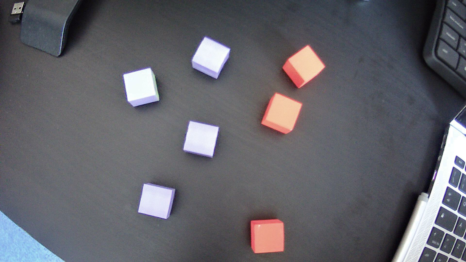 Colored Cubes Instance Segmentation Dataset by Marie