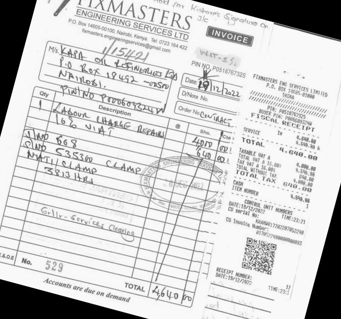 Receipt Object Detection Model by Ahmed Abouzaid