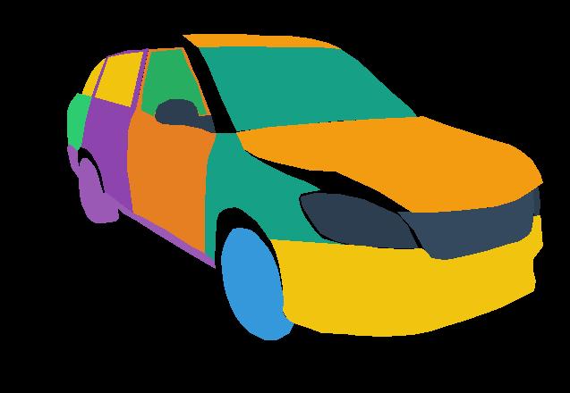 car parts detection Instance Segmentation Dataset by car