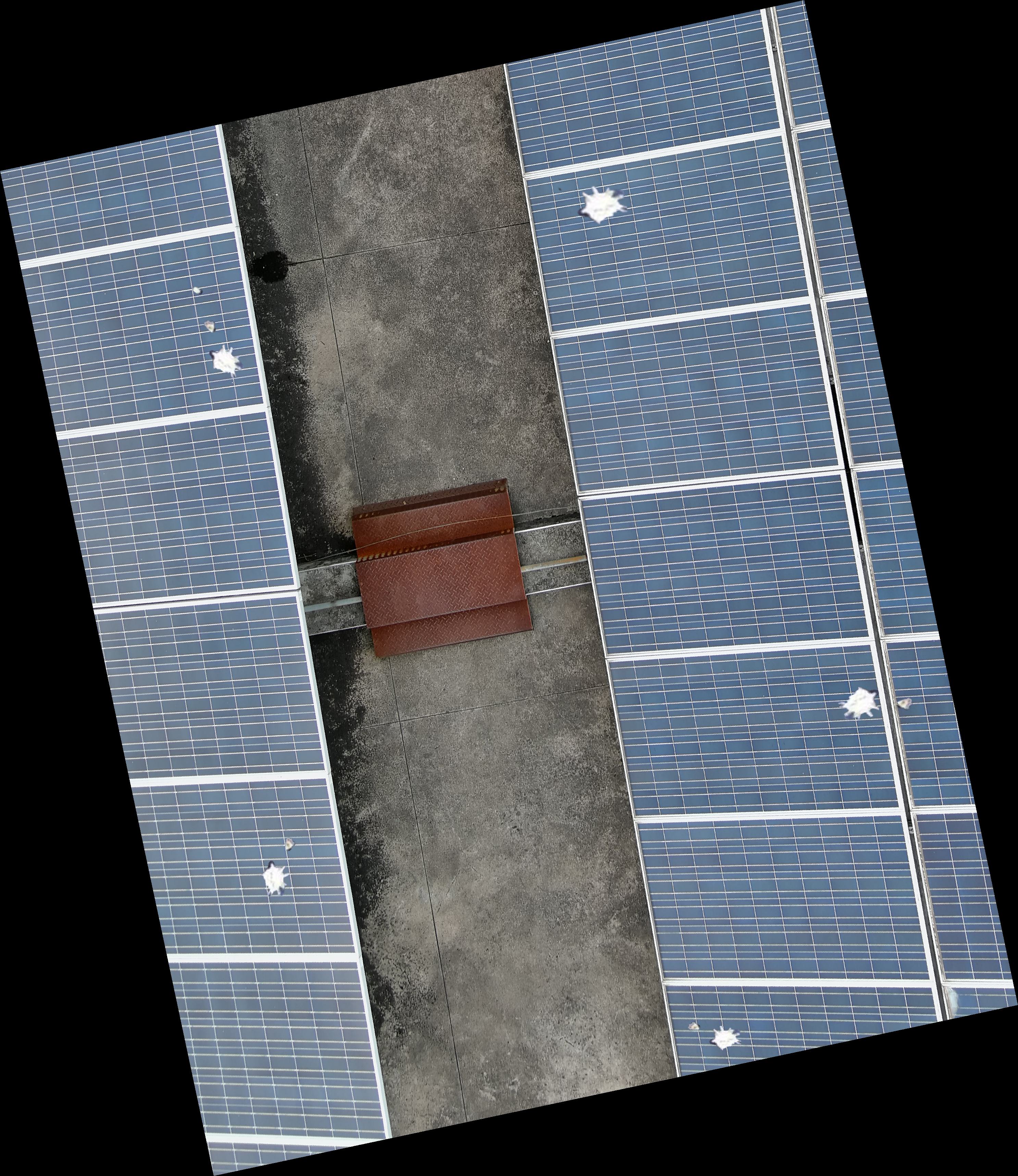 bird droppings area on Panel Semantic Segmentation Dataset and Pre ...