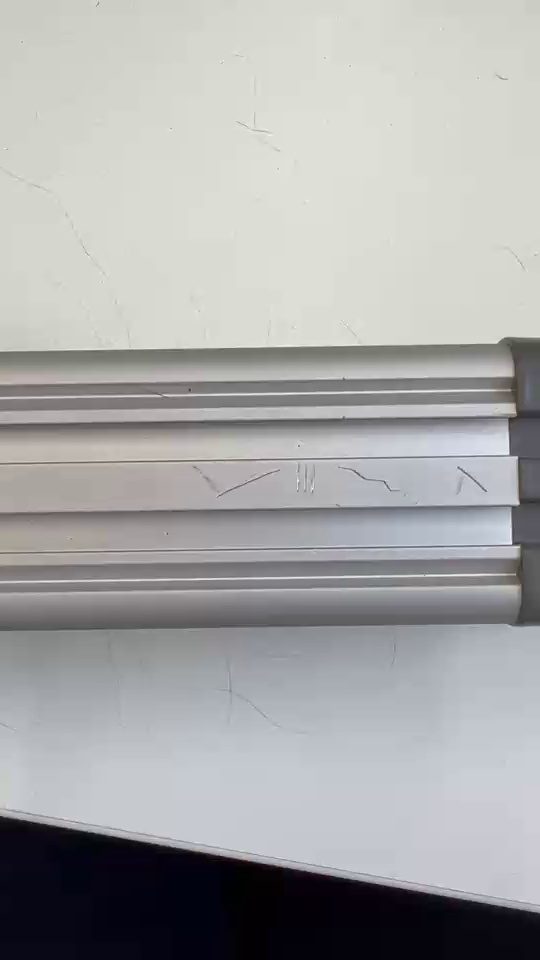 Pneumatic cylinder scratches Instance Segmentation Dataset and Pre-Trained Model by FESTO Table