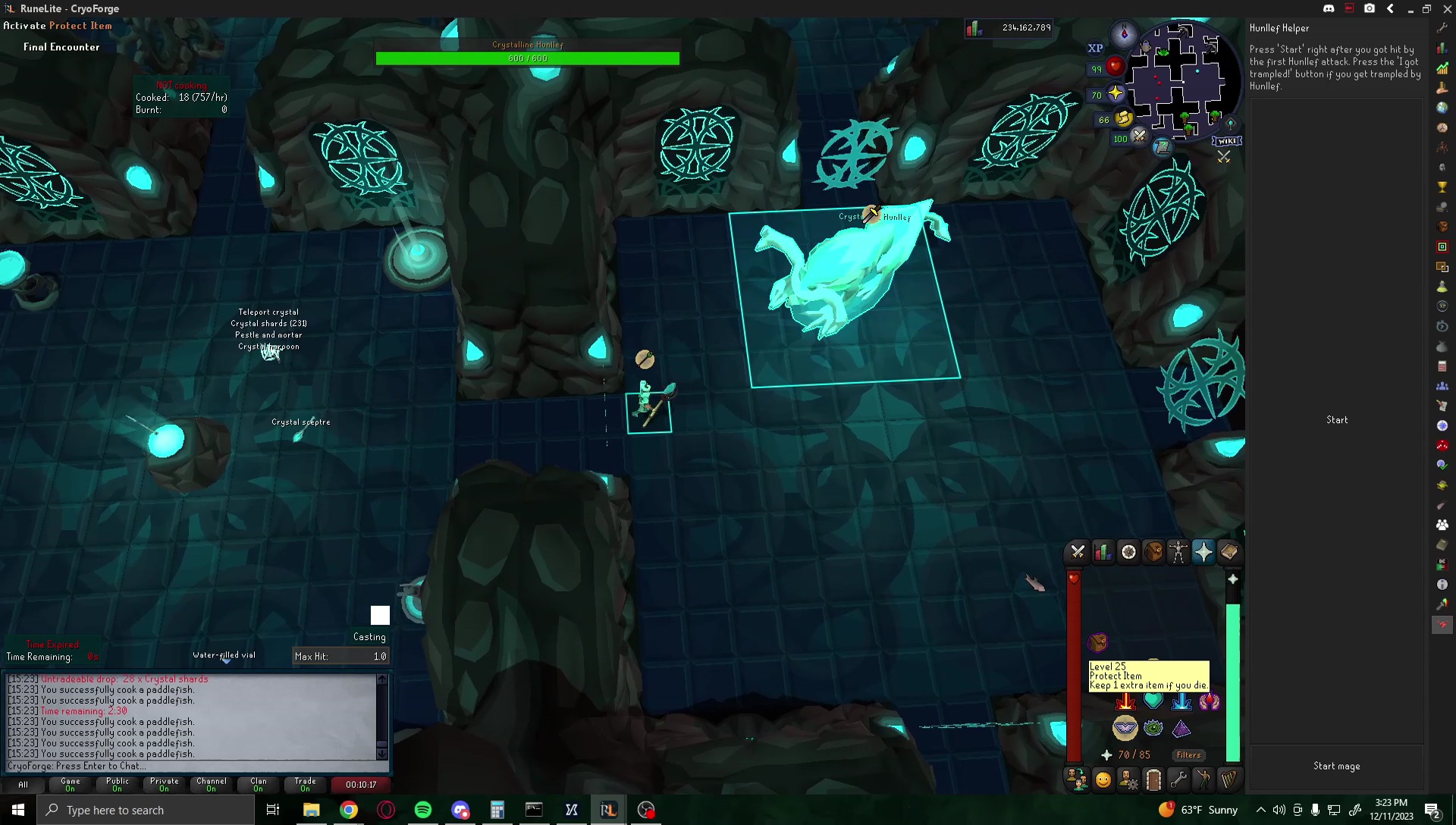 Runescape hunlef Object Detection Dataset and Pre-Trained Model by YOLO