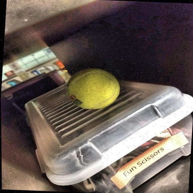 Tennis Ball Object Detection Model by Vision Artificial