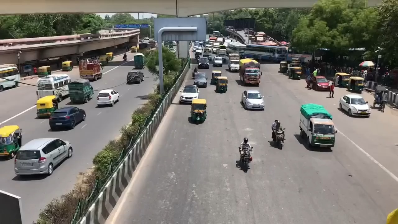 Traffic rules violation system with 10 different types of vehicle ...