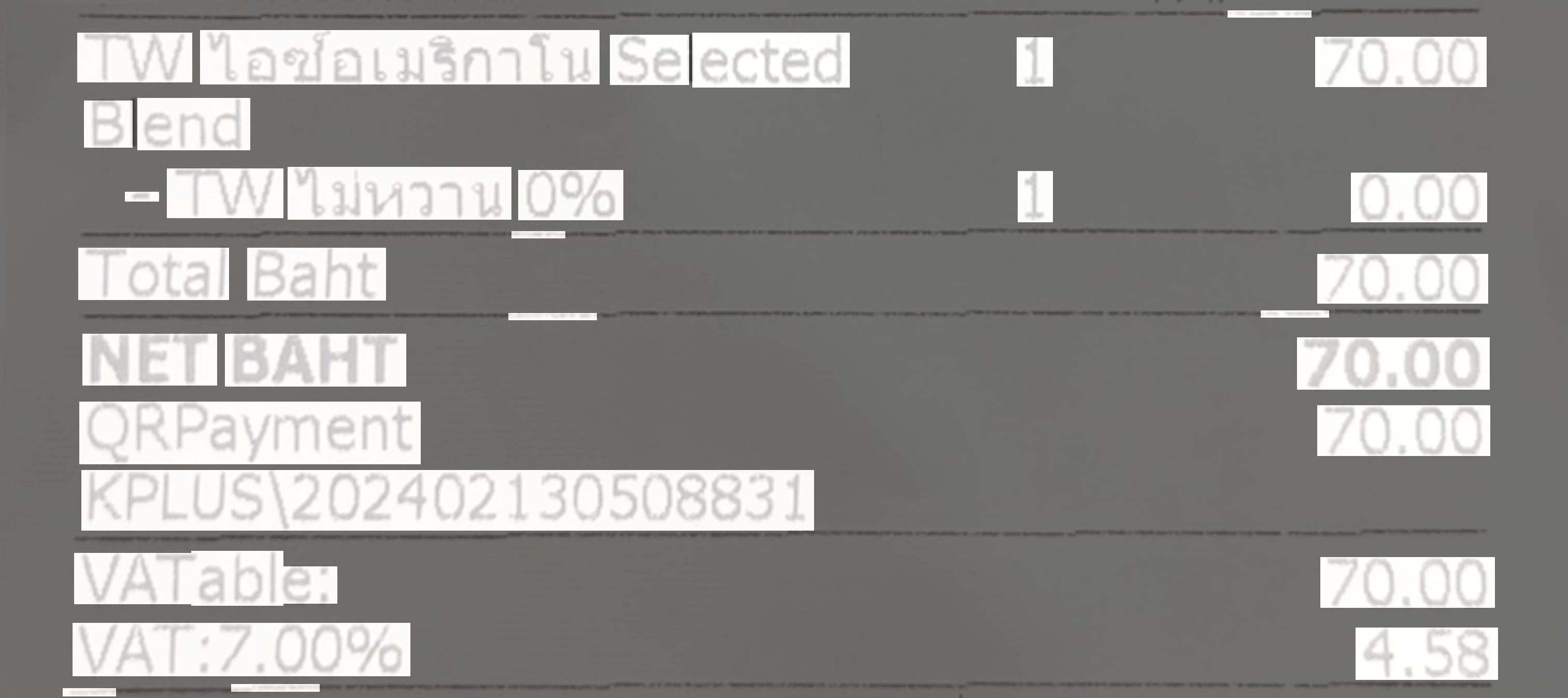 receiptLabelOnPreprocessData 2 (pure row) Object Detection Dataset by ...