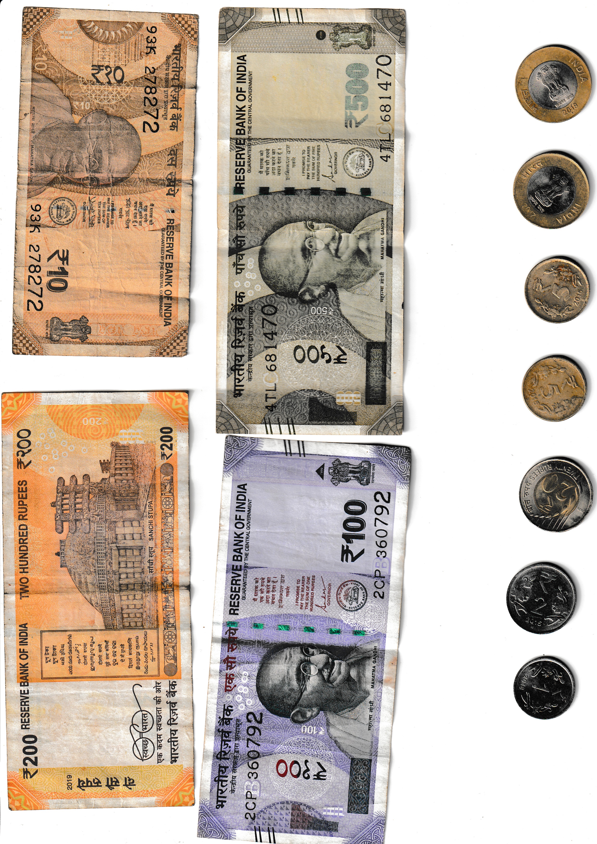 indian currency and coins Object Detection Dataset by sansan