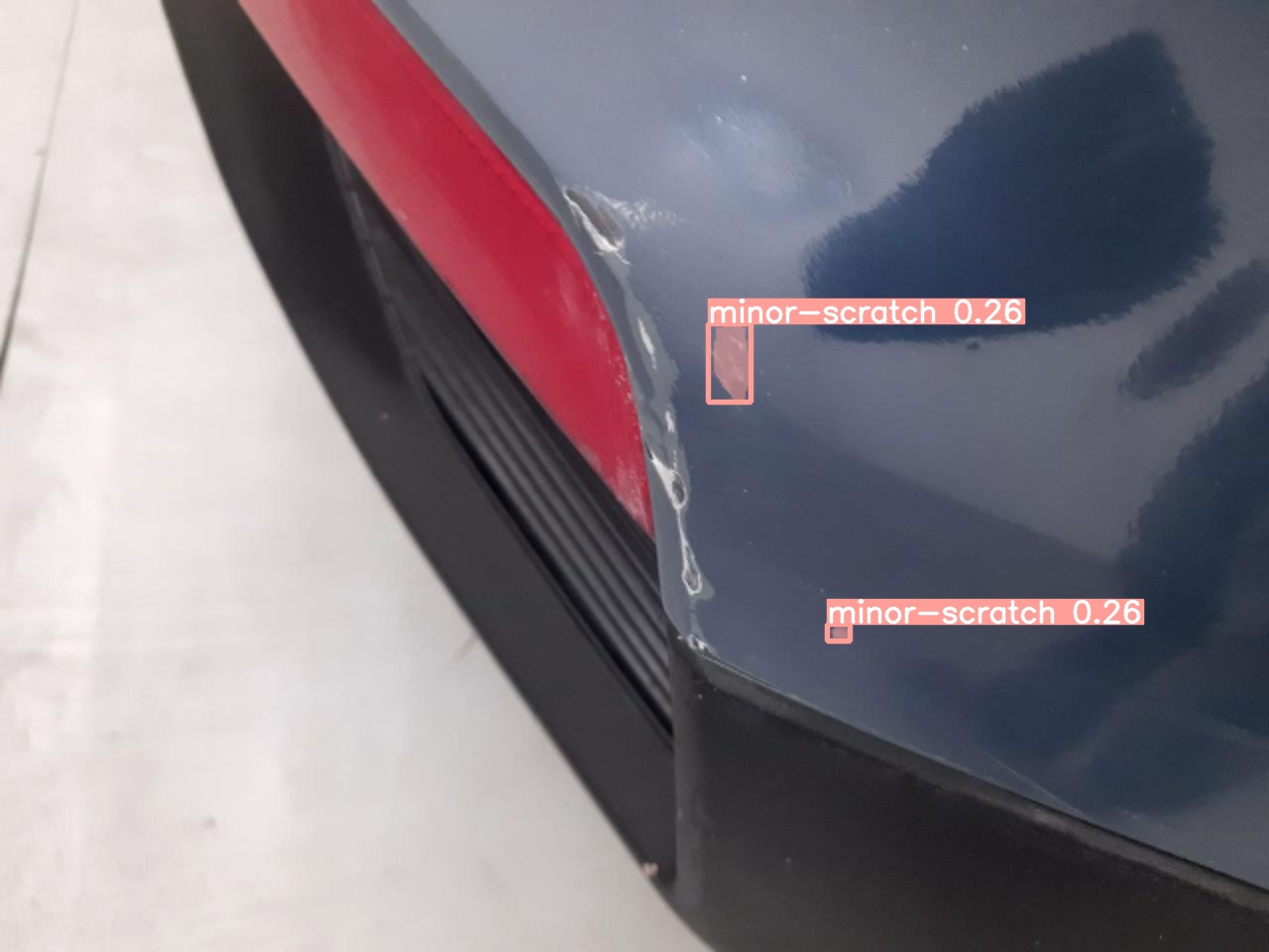 damage-severity Instance Segmentation Dataset by car