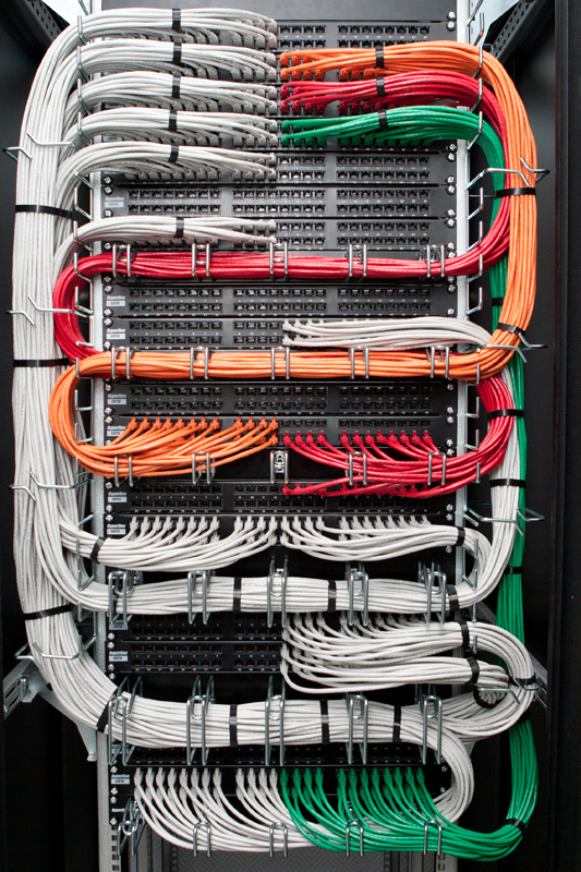 patch panels Object Detection Model by Racks
