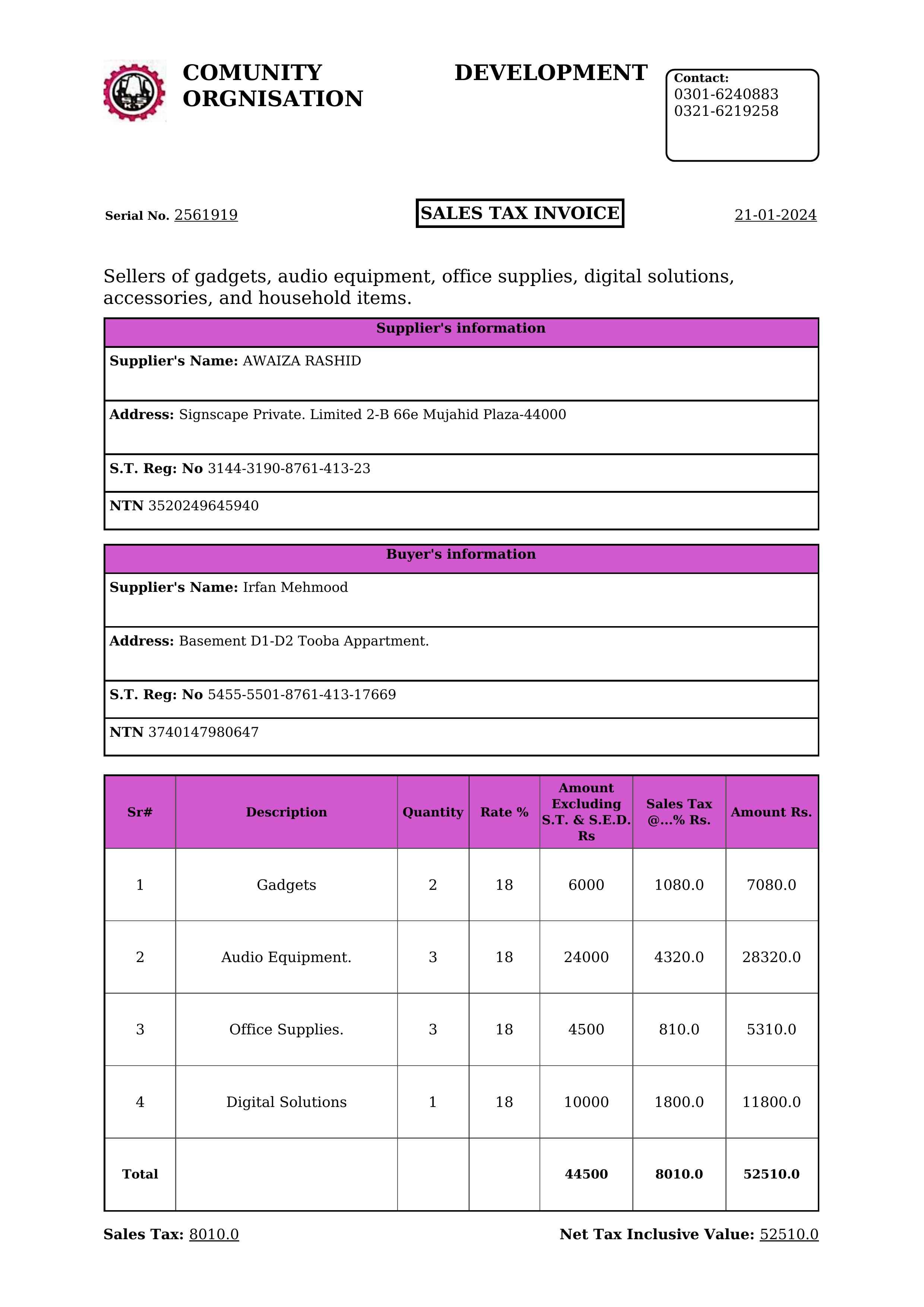Invoice-Management Object Detection Dataset and Pre-Trained Model by CVIP Workspace