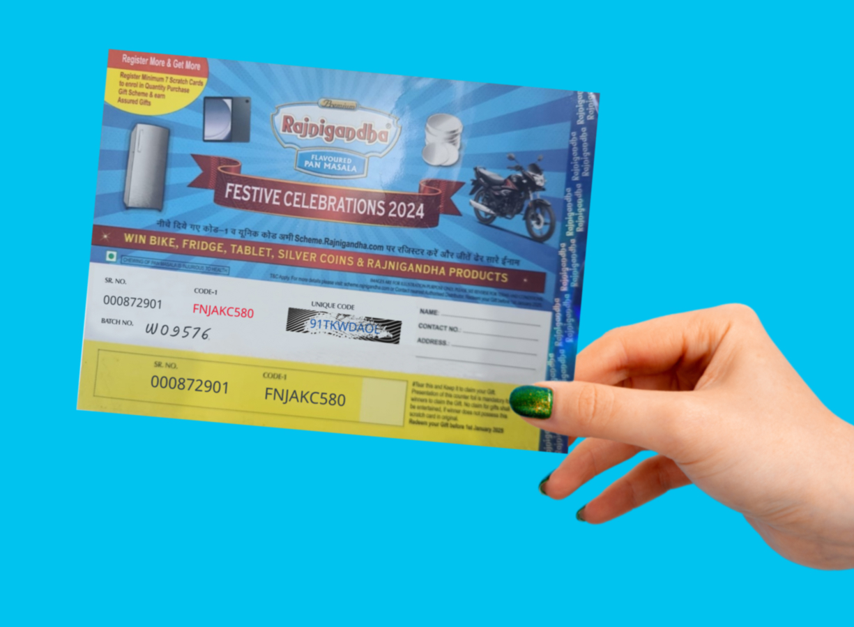 Scratch Cards Object Detection Model by Handwritten Object detection