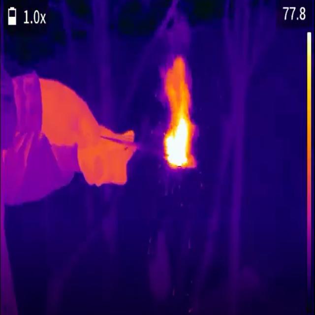 fire and smoke thermal cam Object Detection Model by fire detection