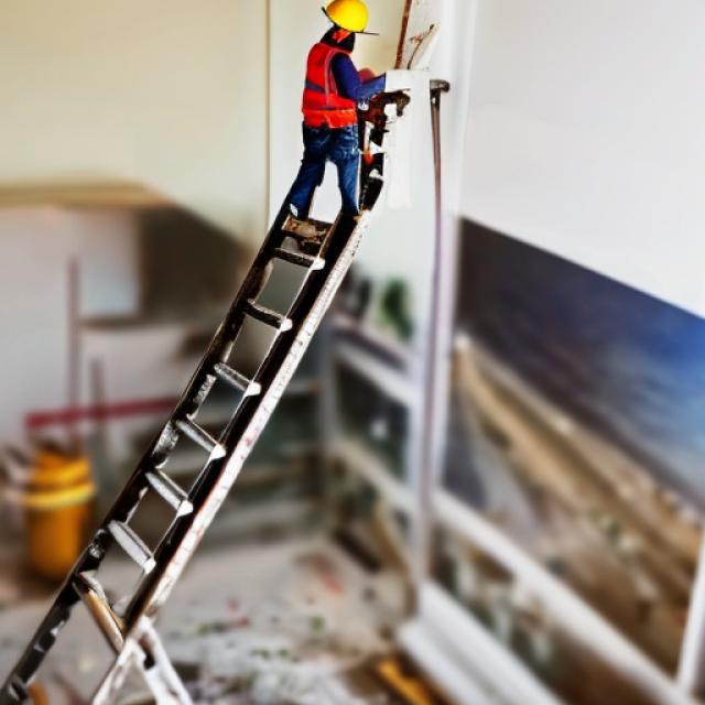 ladder Instance Segmentation Dataset and Pre-Trained Model by Safety Detection App