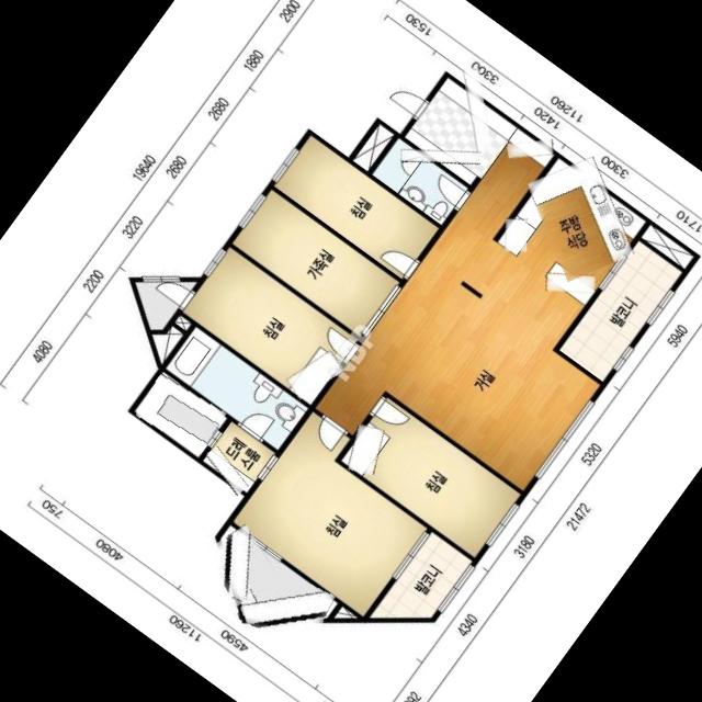 2d Instance Segmentation Dataset by Room Count