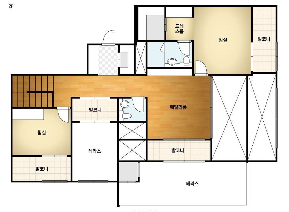 Segmenting Floorplan Parts Instance Segmentation Dataset by Room Count