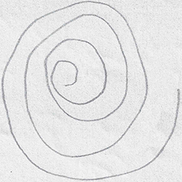 Spiral pattern Classification Dataset by Parkinsons