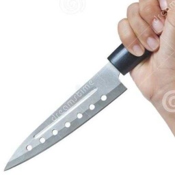 labeling gun Object Detection Dataset by training data knife