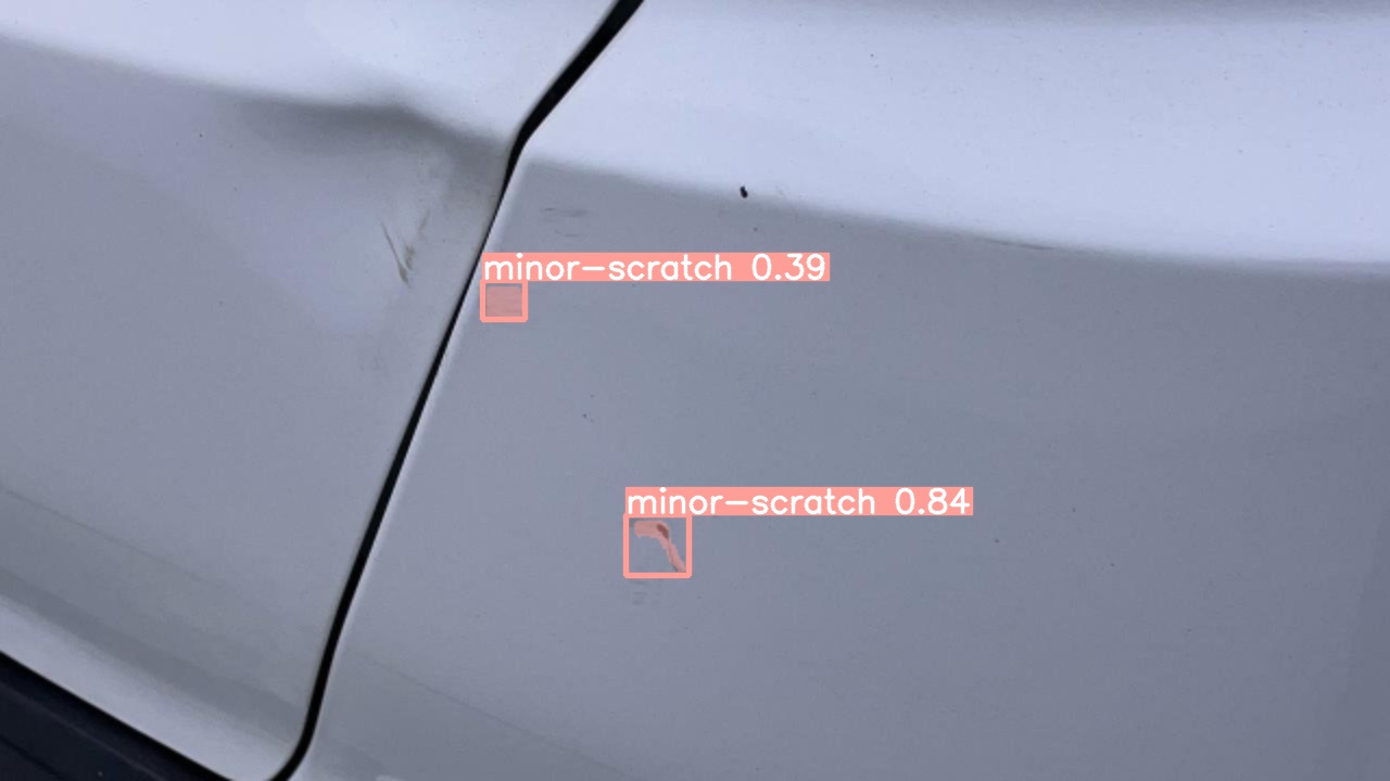 car-dent Instance Segmentation Dataset and Pre-Trained Model by automotivedamageprocessing