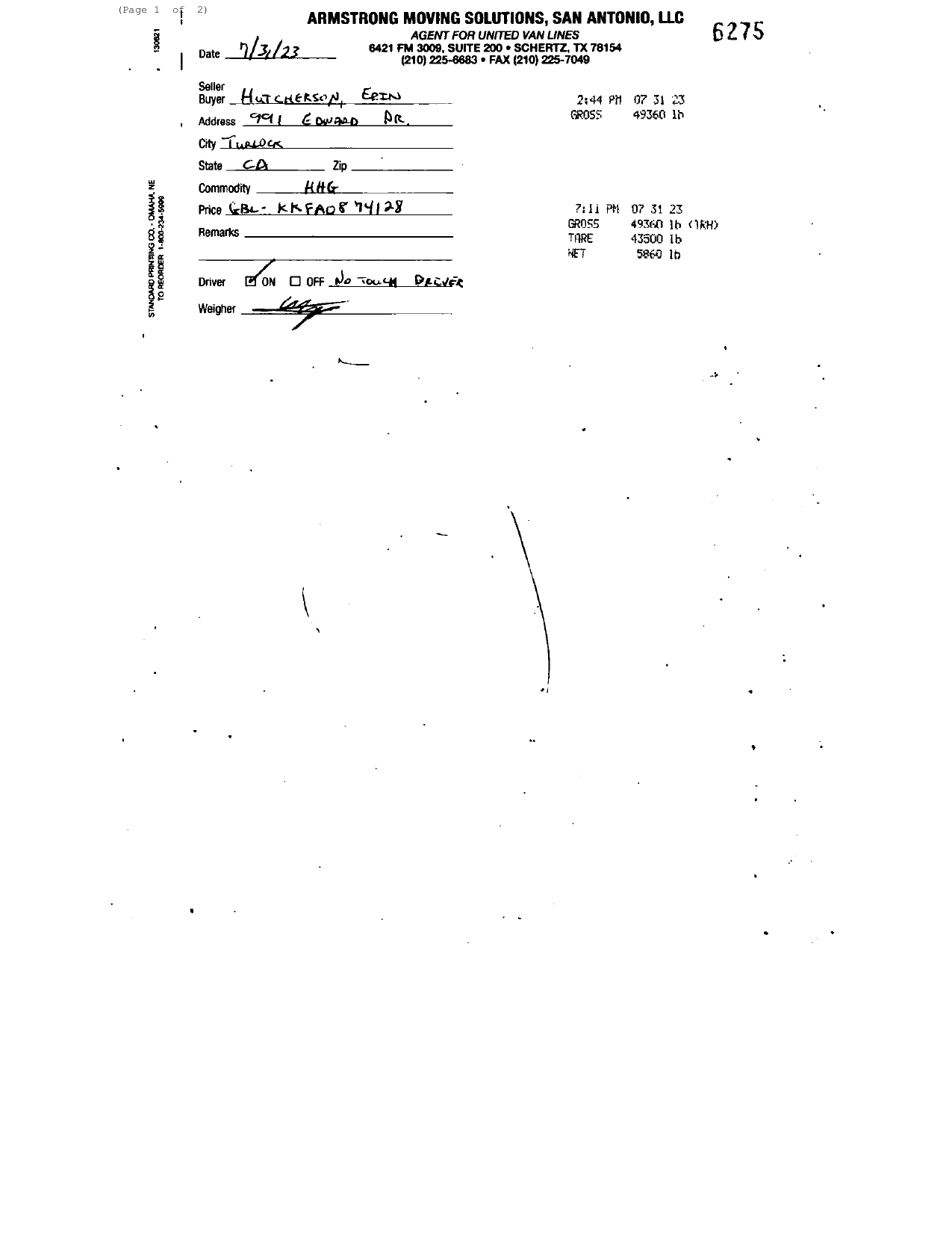 Invoice Details Detection Object Detection Dataset And Pre Trained