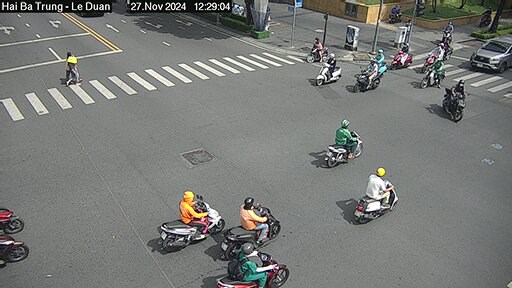 Labeling vehicles Object Detection Dataset and Pre-Trained Model by Traffic density estimation ...