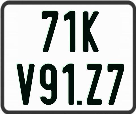 Car Plate Characters Object Detection Model by Yeil Gezegen