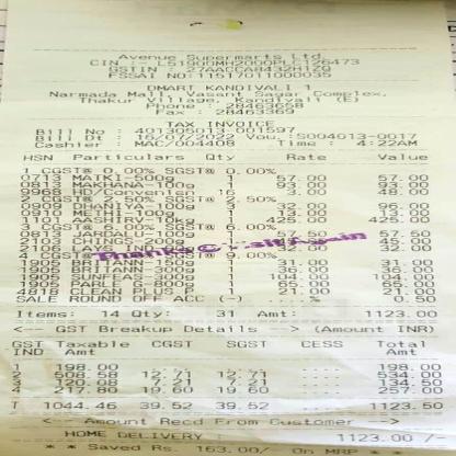 Receipt Finder Object Detection Dataset by Experimental