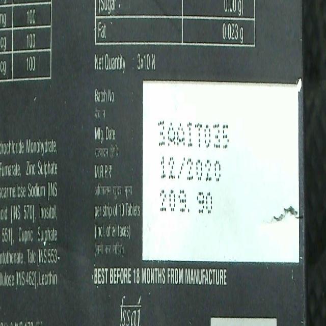 Date detection Object Detection Model by Aish20