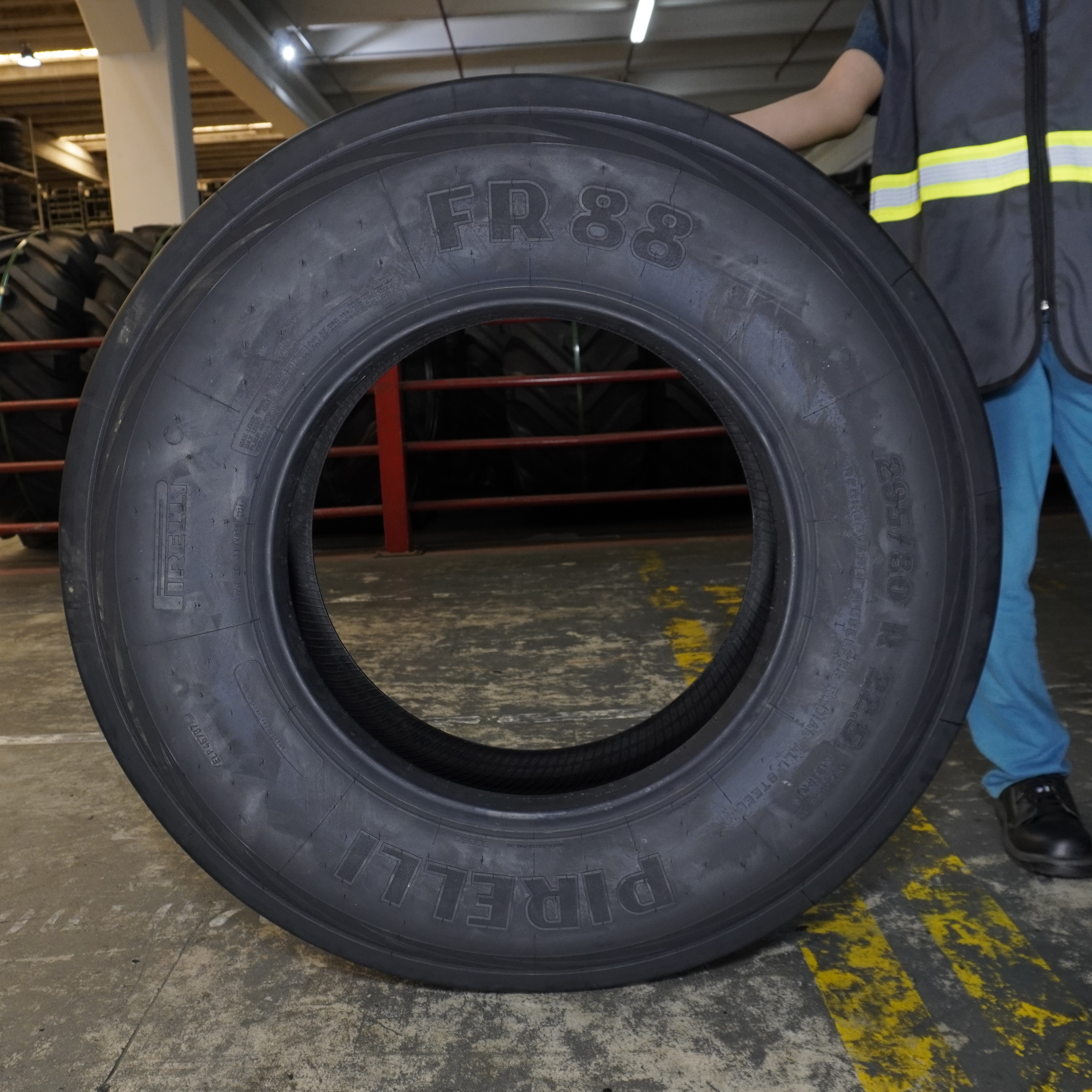 Detections full tyre (1) Object Detection Dataset by CEVA