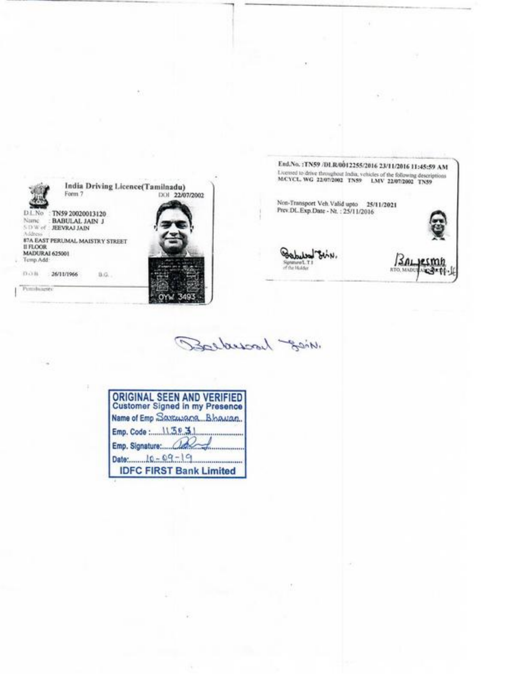 Driving_lisence Object Detection Dataset by Tapas