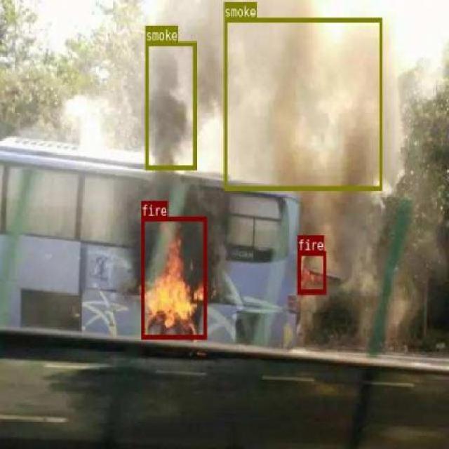 fire-smoke Object Detection Dataset and Pre-Trained Model by dut