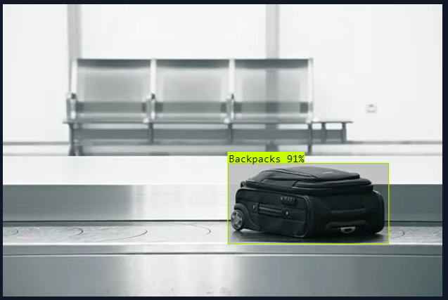 Luggage Identifier Object Detection Dataset and Pre-Trained Model by luggage
