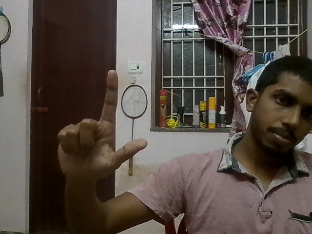 Hand Sign Translator - Alphabets Object Detection Model by SHARON