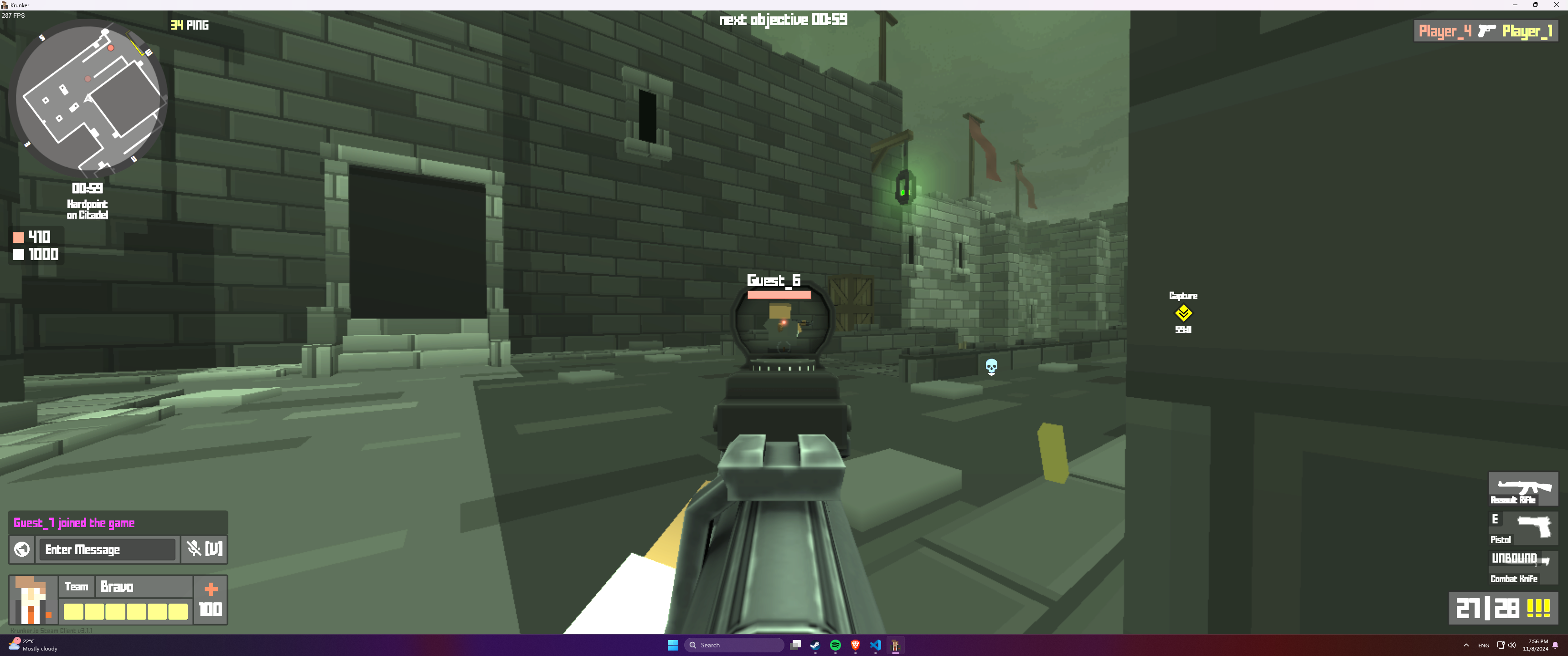 Krunker Object Detection Model by niks workspace