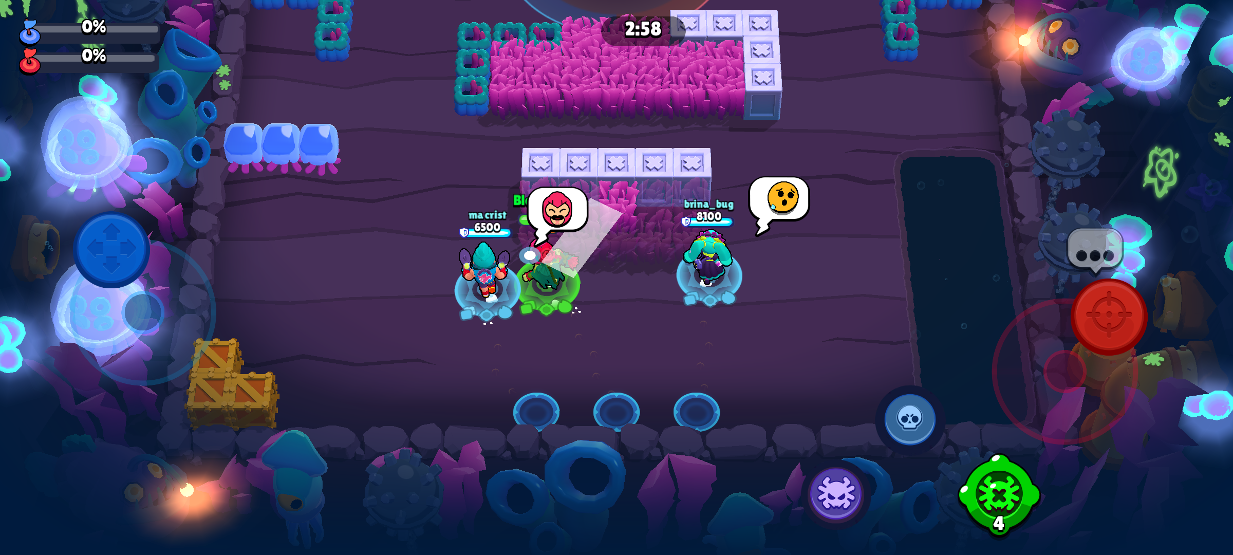 Brawl Stars Screen Environment Object Detection Dataset by Bloxxy