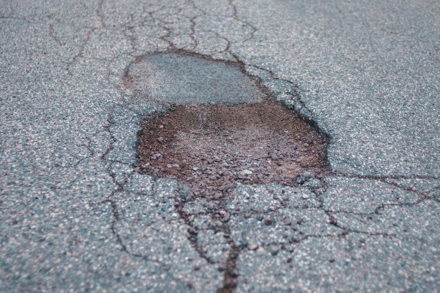 road potholes and cracks Instance Segmentation Model by Road
