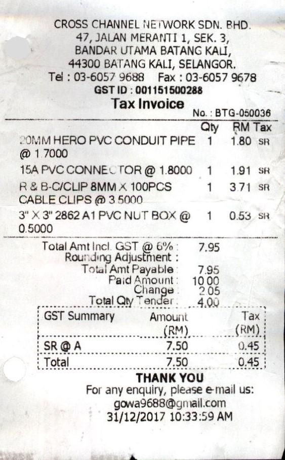 Receipt Object Detection Model by savan