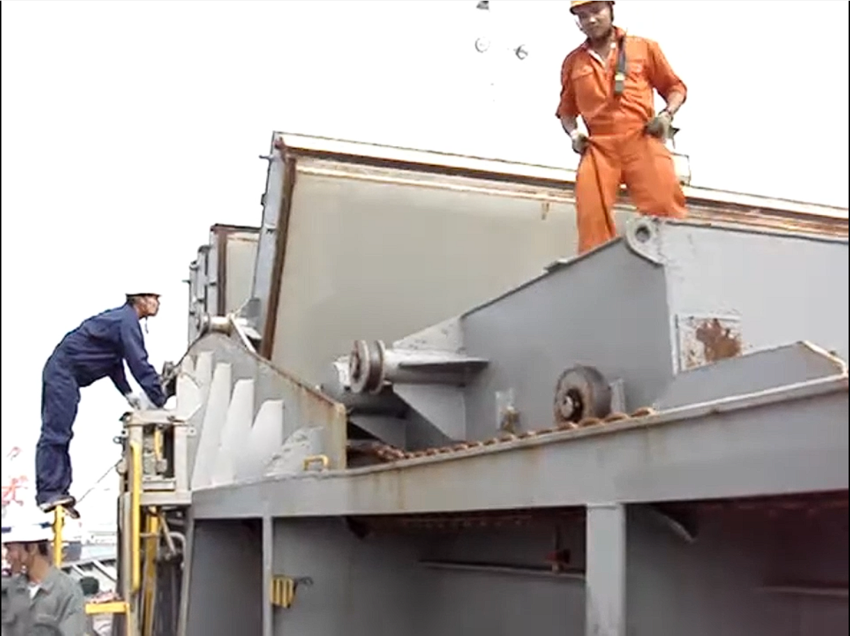 Human Detection Near Hatchcover Object Detection Model by Dawn Raider