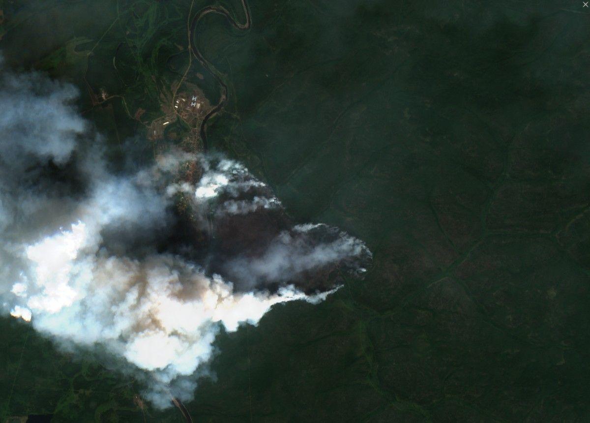 wildfire satellite Object Detection Model by waleed azzi