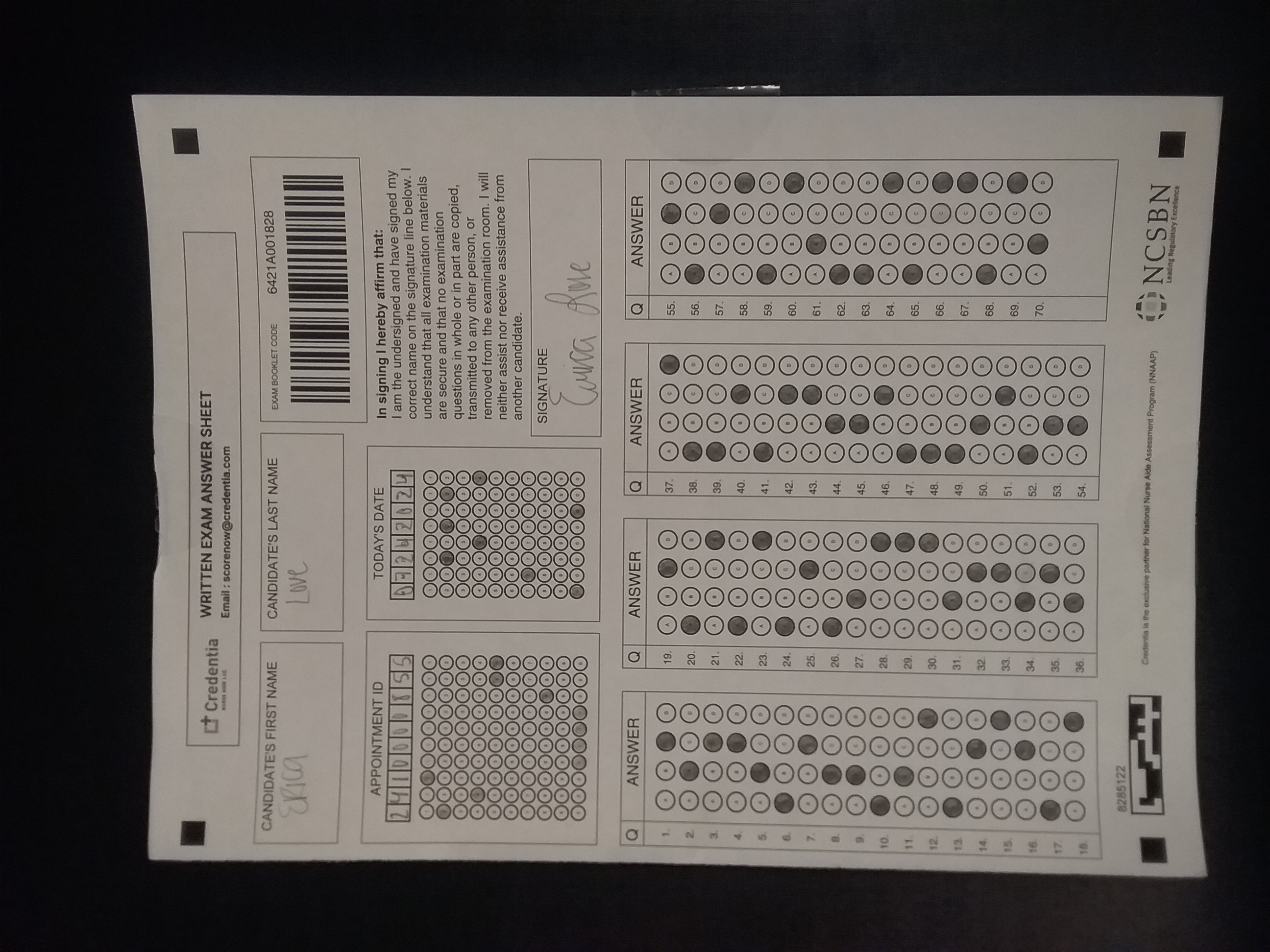 Omr Object Detection Dataset By Examroomai