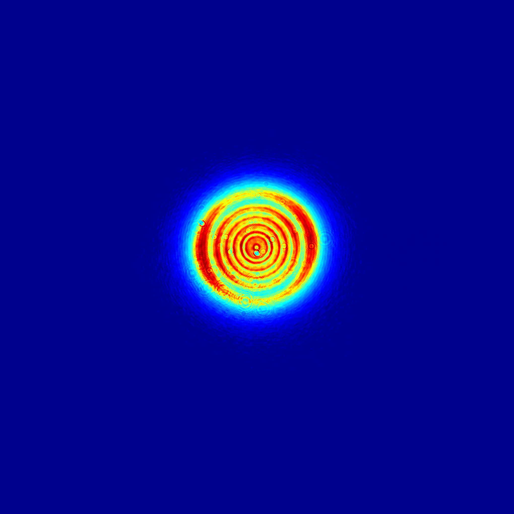 Laser Tracking Object Detection Model by Test