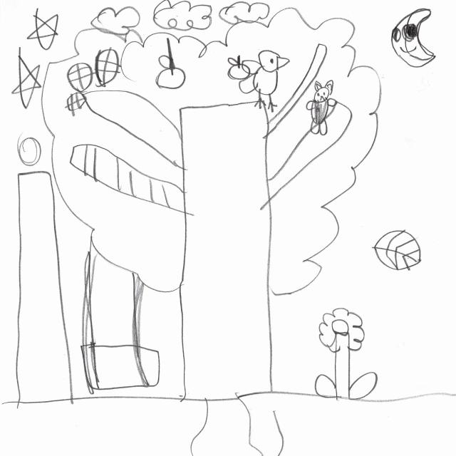 Sketch of Tree Object Detection Dataset by Siyeon Lee