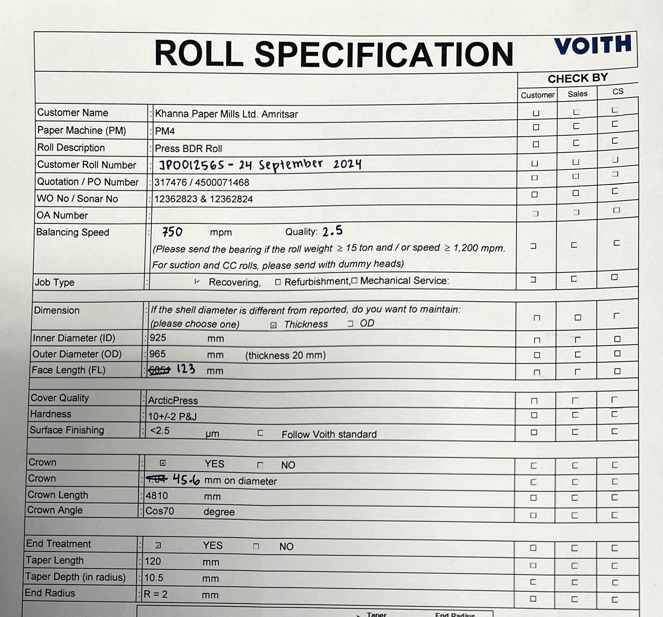OCR Preprocessing Classification Dataset by ImageP
