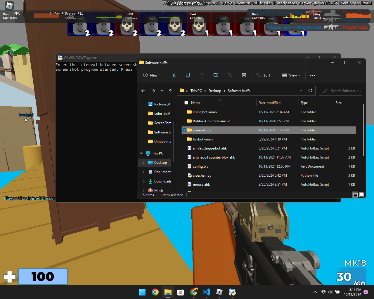 Roblox Aimbot - Roboflow Universe