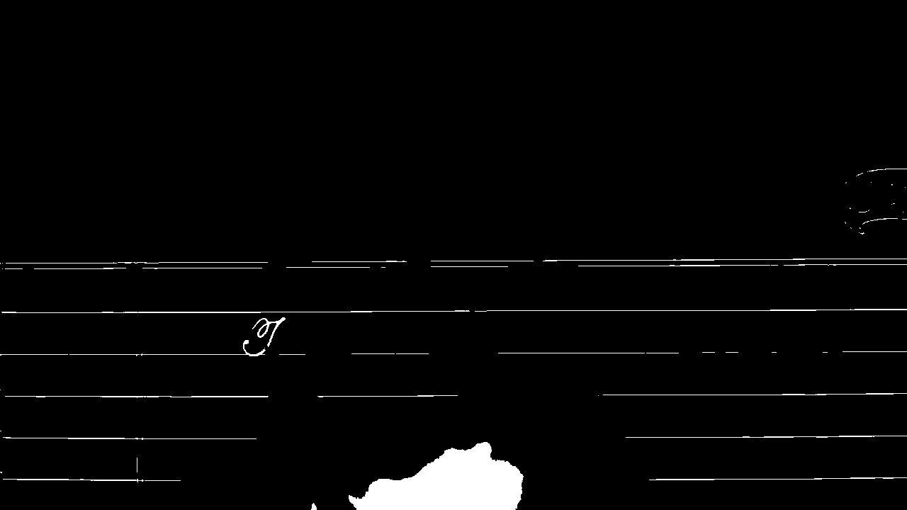 Noise labeling in Hand writing Instance Segmentation Dataset by Mohit