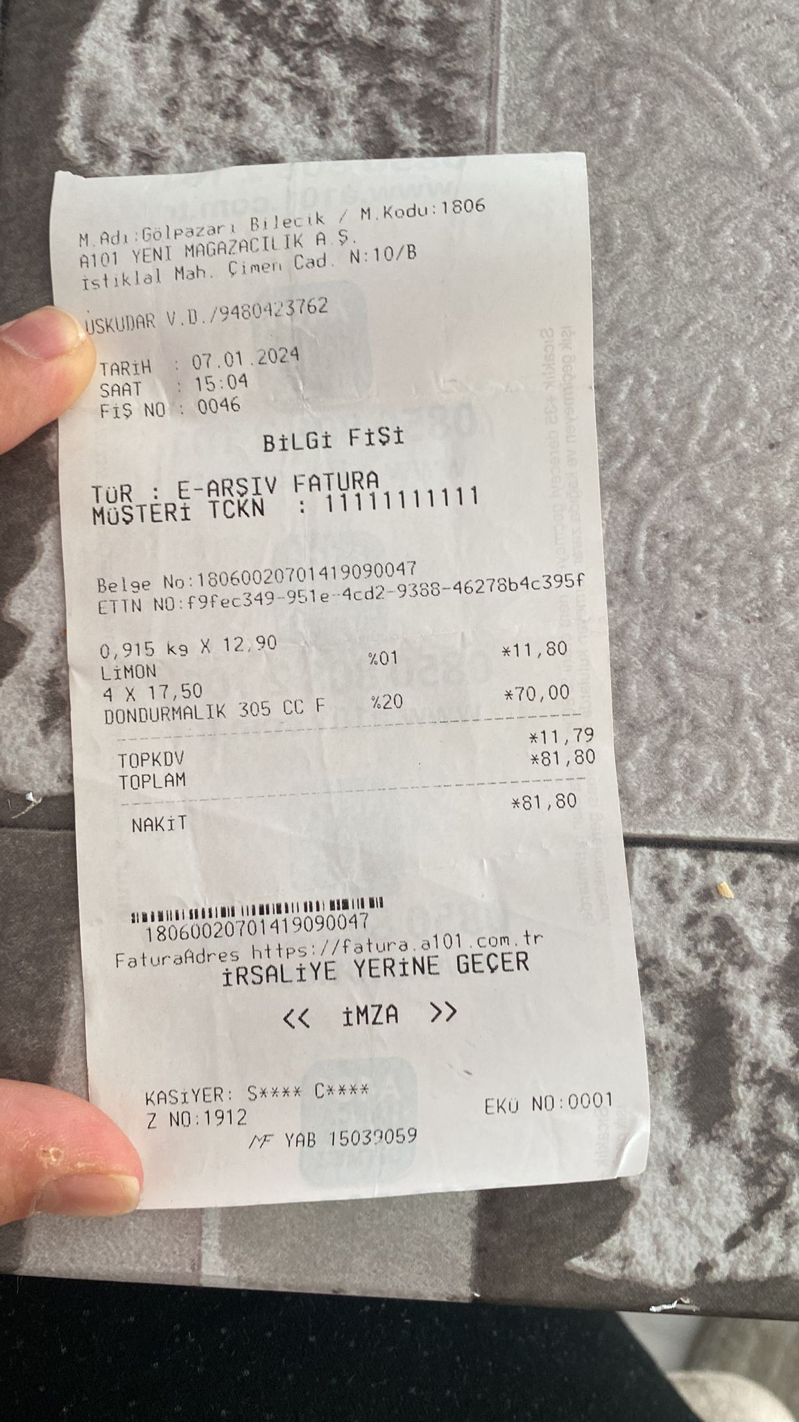 receipt 3 segmente Instance Segmentation Dataset by yeni