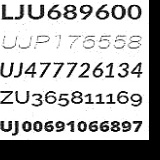 ocr-character-v14 Object Detection Dataset by myworkspace