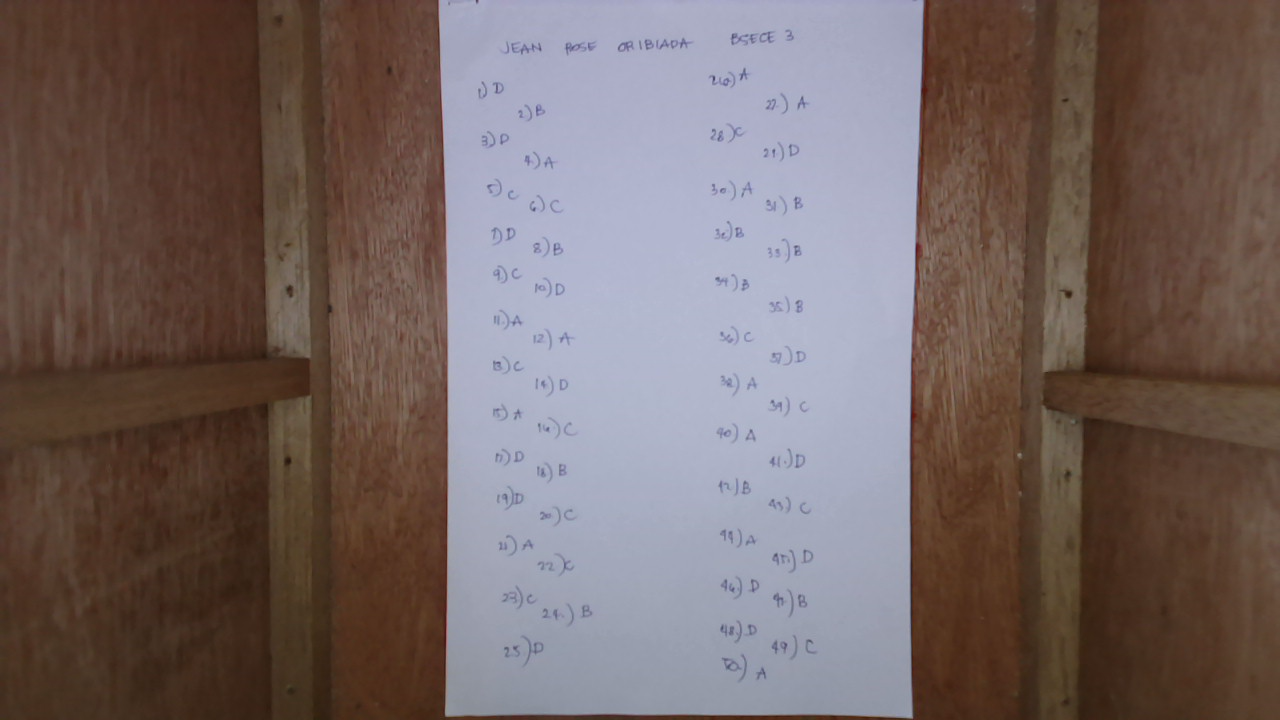 Test Paper Object Detection Dataset By Test Paper Annotation